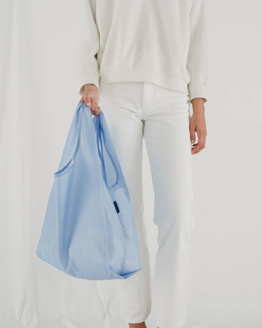 Sky Blue Standard Baggu – ECRU