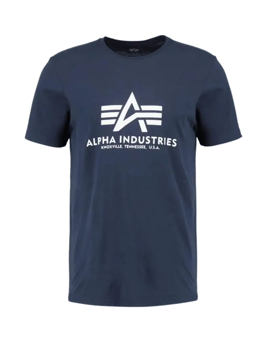 Alpha Industries Navy Basic T-Shirt – ECRU